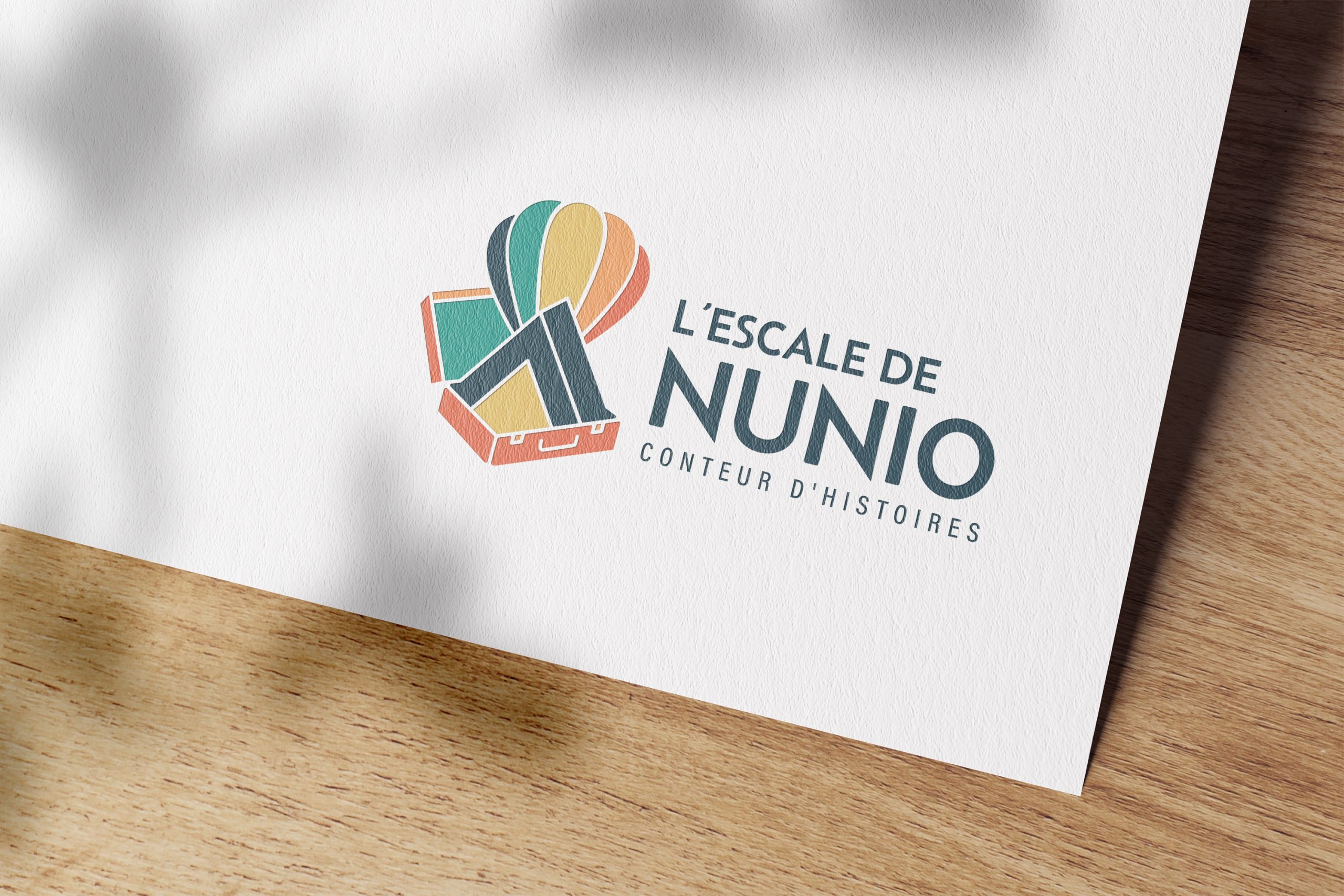 Logo L'escale de NUNIO - Prisme Communication